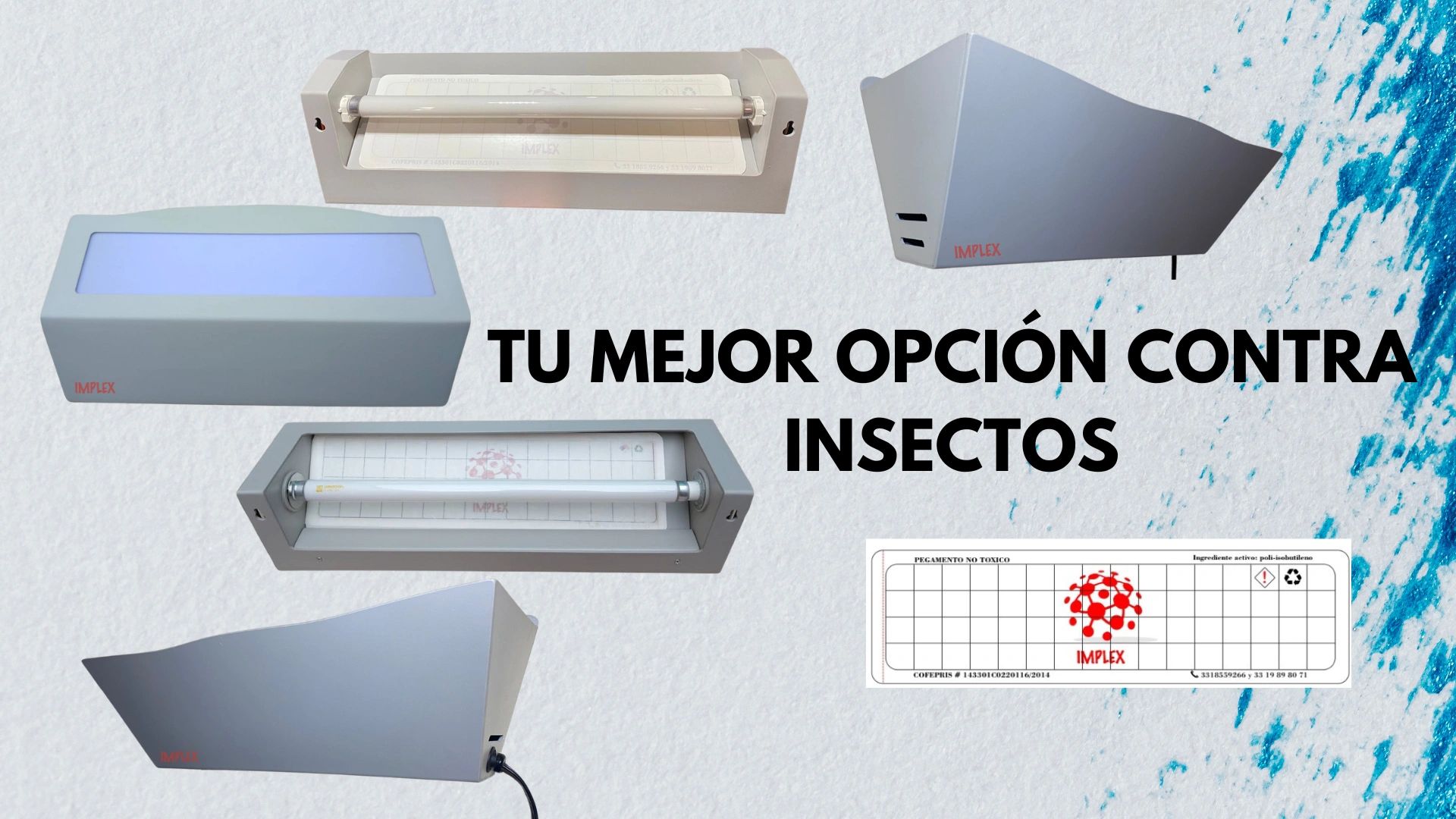 IMPLEX - Trampas Contra Insectos, Trampas Contra Moscas, Lamparas Contra Insectos, Trampas ...